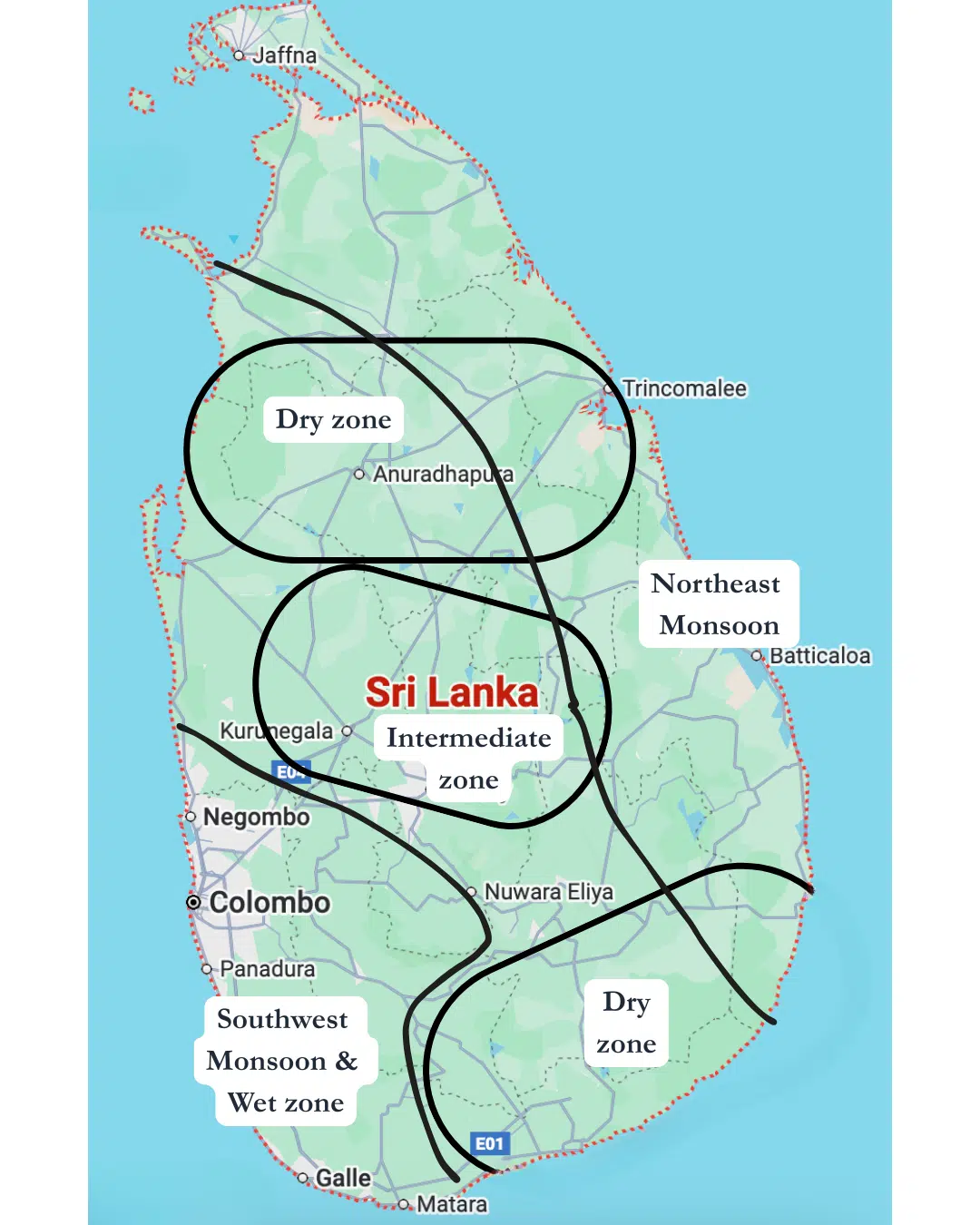 Sri Lanka Monsoon Season: How to Always Find the Sun